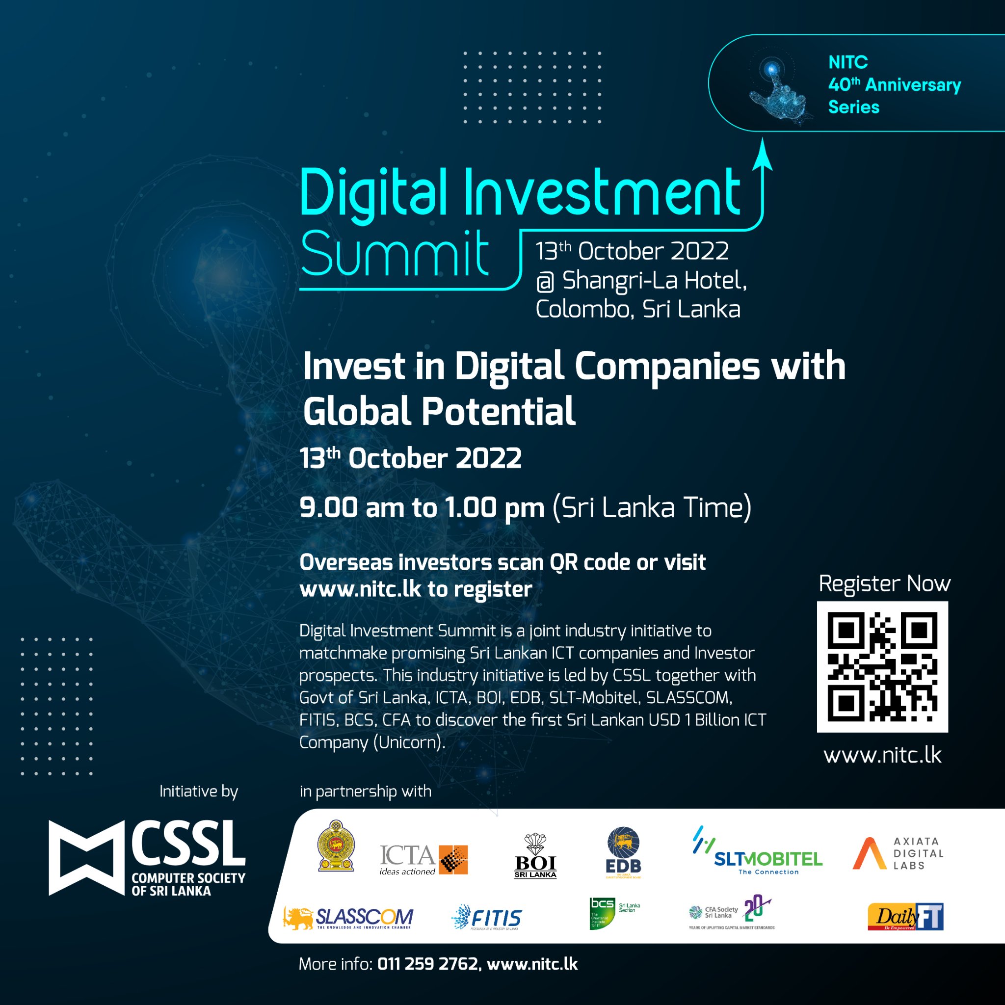 Digital Investment Summit – Sri Lanka 2022 : Embassy of Sri Lanka in Kuwait